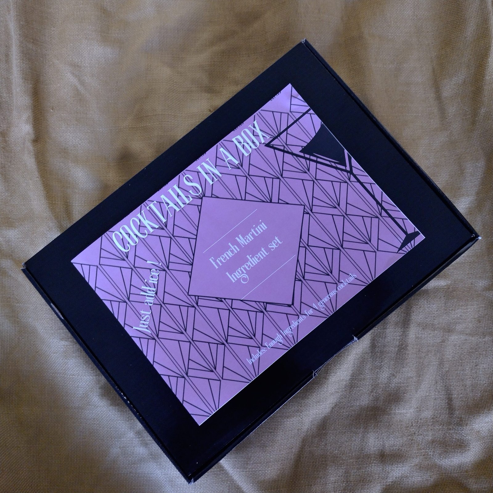 Cocktail in a box “French Martini ” (incl. FREE DEL)