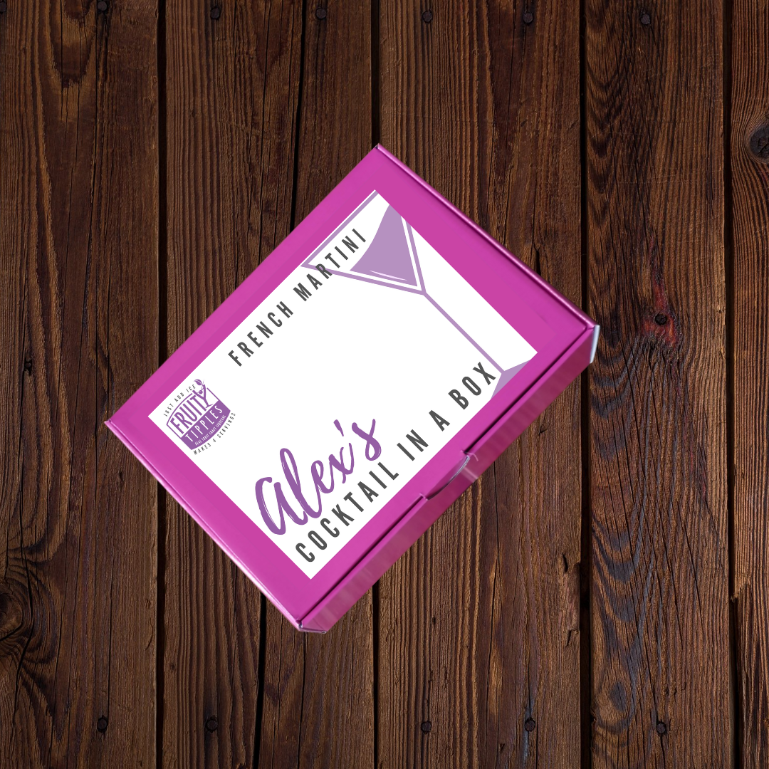 Cocktail in a box “French Martini ” (incl. FREE DEL)